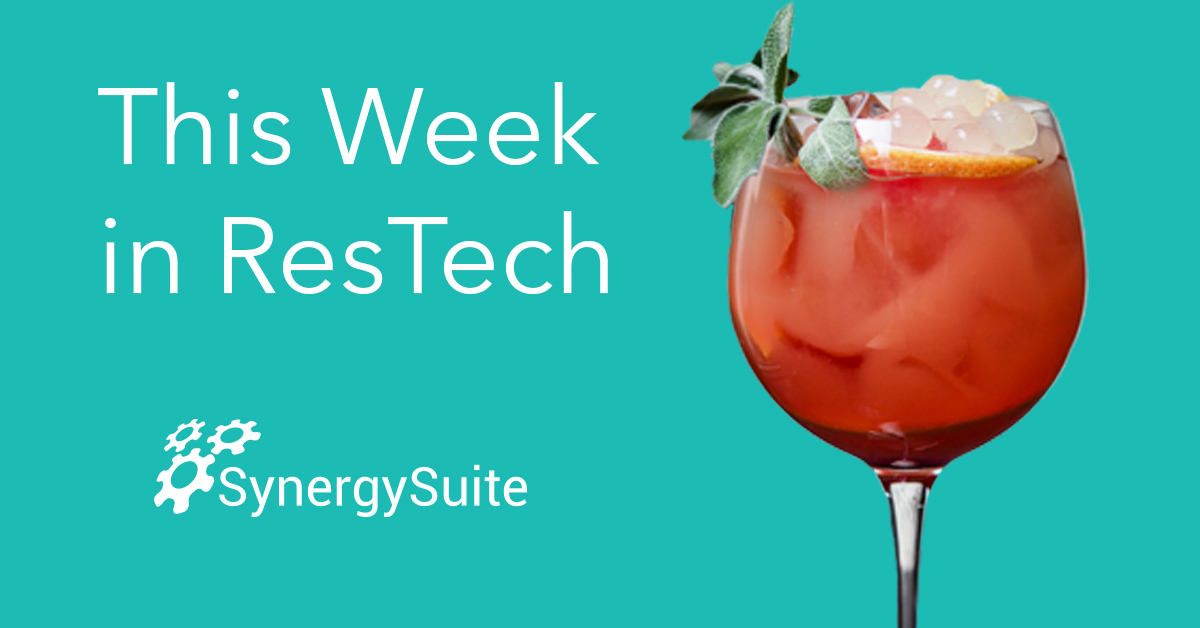 This Week in ResTech: Tech to Go Green - SynergySuite