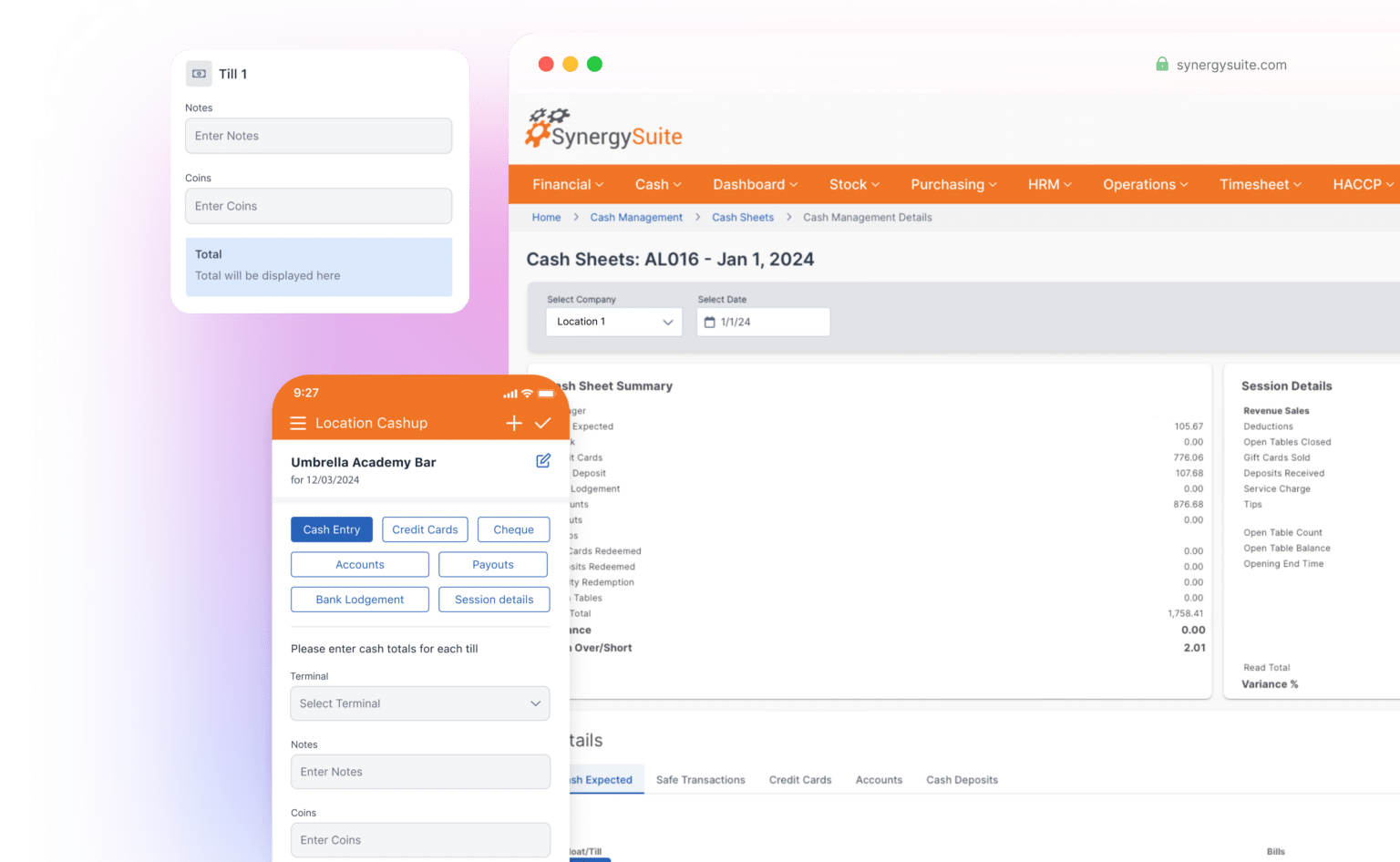 All-In-One Restaurant Management Software | SynergySuite