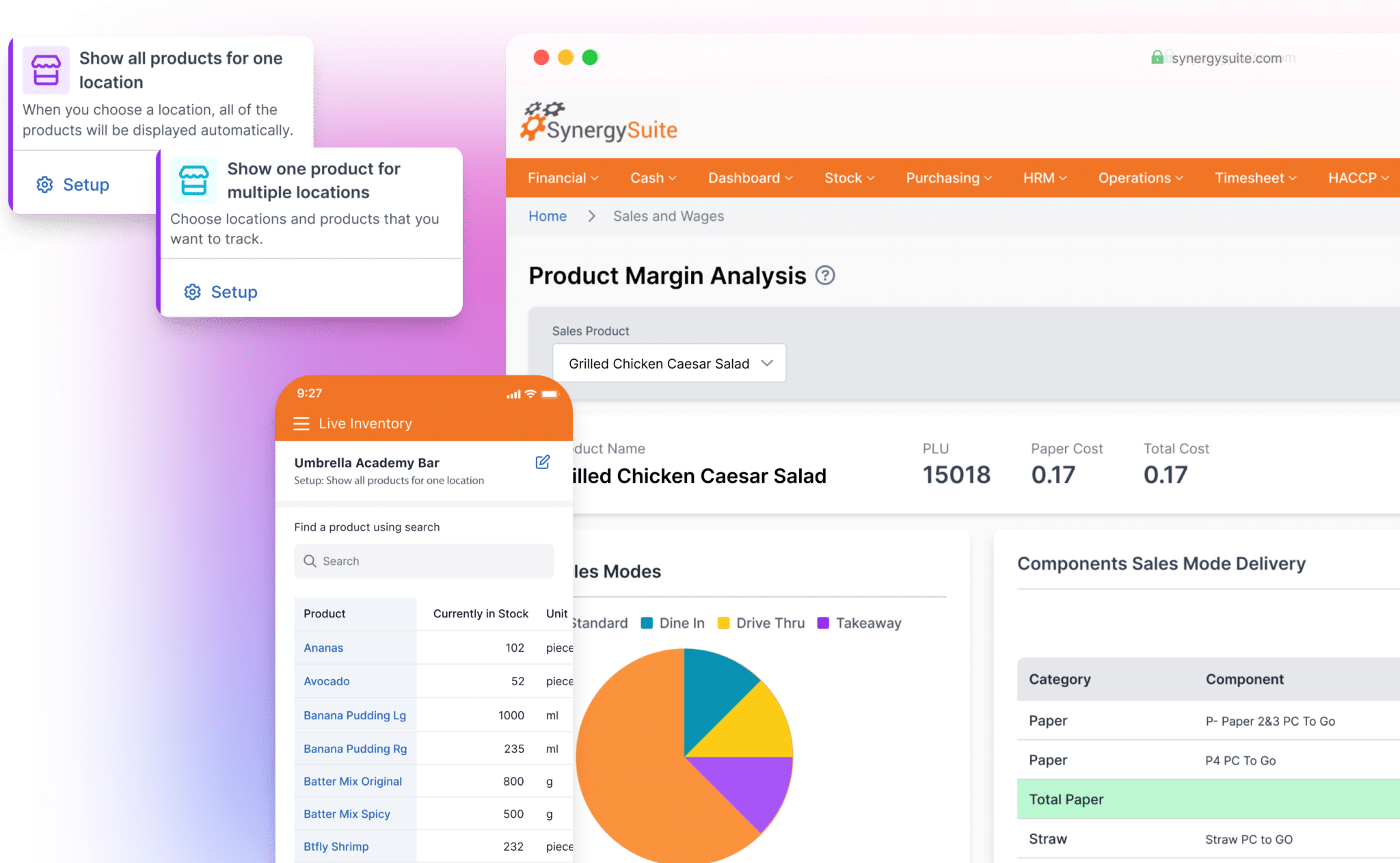 AI Ordering: Restaurant Inventory Management Software | SynergySuite