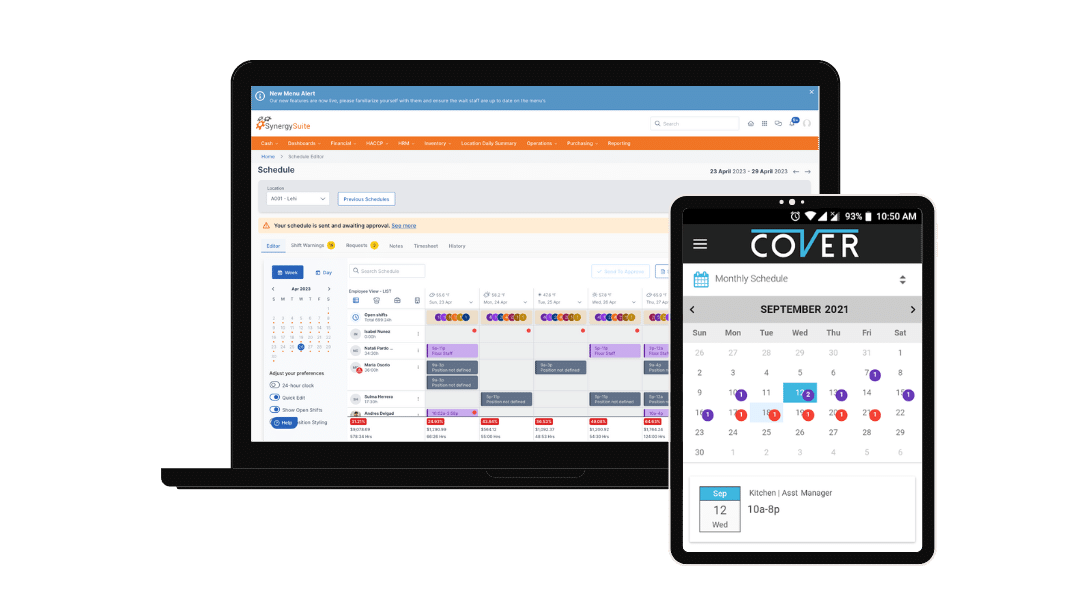SynergySuite Mobile Apps for Restaurants - SynergySuite
