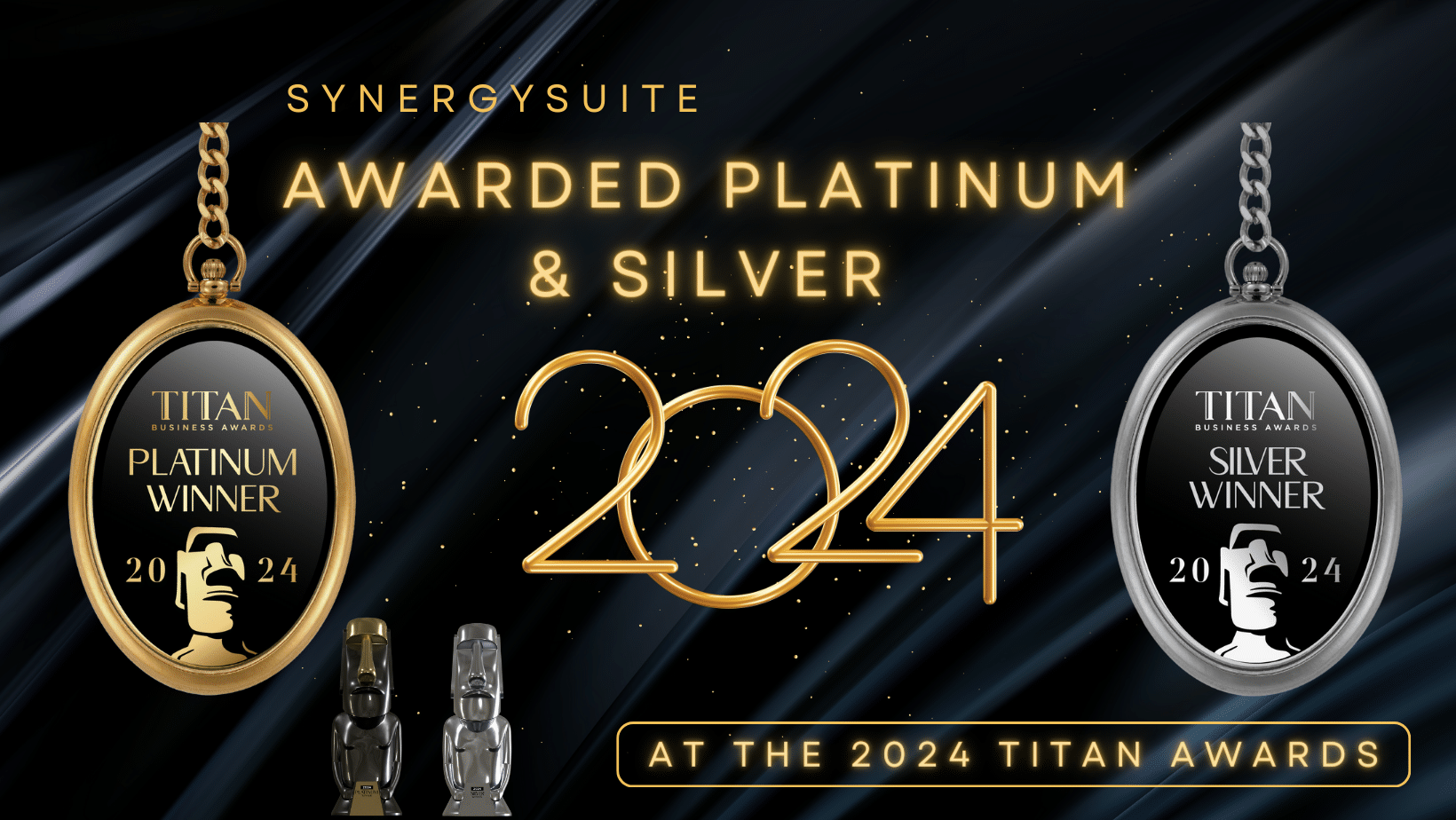 SynergySuite Secures Platinum & Silver Accolades at the 2024 Titan ...